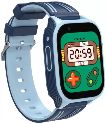 Ceas smartwatch GPS copii SMART TabbyBoo MAX 4G Albastru ecran mare 1. ...