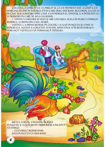 Punguta cu Doi Bani Carte de Colorat cu Povesti A4 - EUROINVPDBA4 vij8 ...