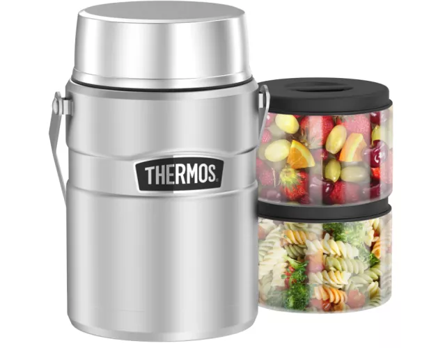 Recipient izolat termic pentru alimente Thermos King JAR 1 20 L otel ...