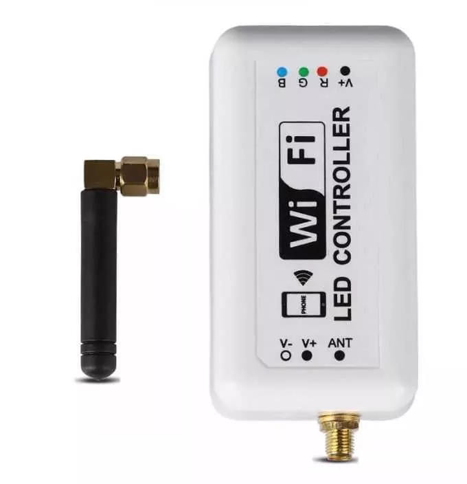 Smart controller WI-FI pentru iluminat LED RGB 12V/144W 24V/288W V-TAC ...