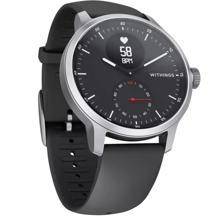 Smartwatch barbatesc Withings ScanWatch cu ECG monitor de ritm cardiac ...