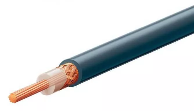 Cablu coaxial RG58 50 ohmi impletitura 0.12 mmx96 fire cupru izolatie ...