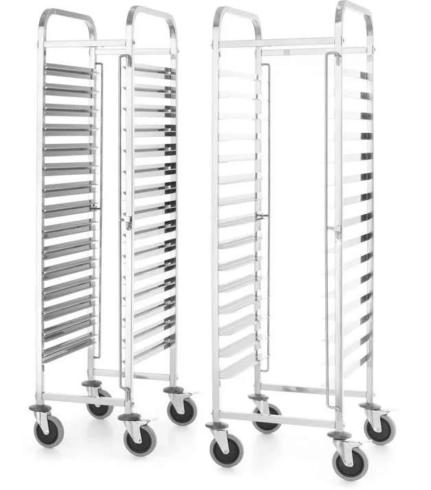 Carucior Kitchen Line pentru transportul recipientelor Hendi 15x GN 1/1 ...
