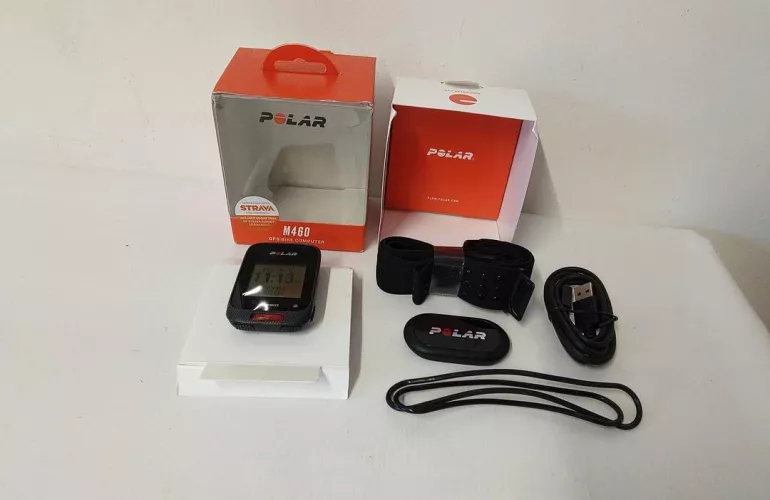 Ciclocomputer Polar M460 cu Senzor optic de frecventa cardiaca Polar ...