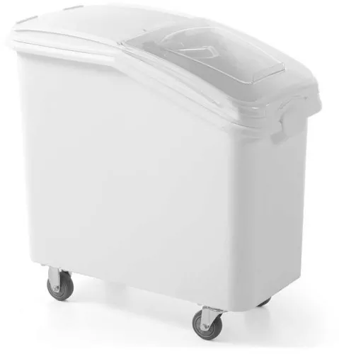 Container pentru alimente uscate 81 lt echipat cu capac si 4 roti ...