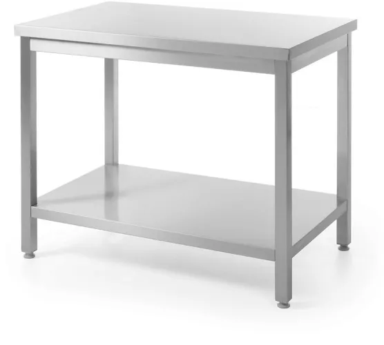 Masa de lucru centrala cu raft dimensiuni 1400x600x H 850 mm 811535 ...