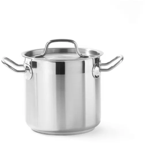 Oala cu capac 20 Lit 32 cm diametru x 27 cm inaltime inox gama Hendi ...