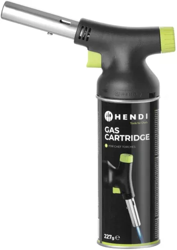Set arzator profesional si cartus gaz HENDI Jet aprindere automata ...