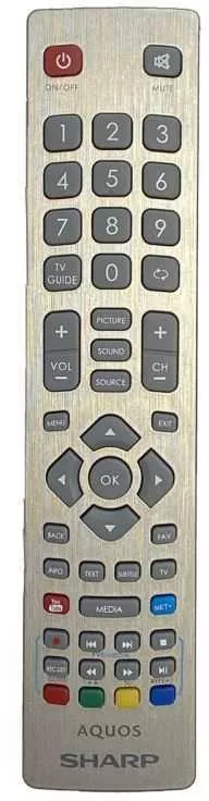 Telecomanda cu radio frecventa originala pentru TV Sharp Aquos SHW/RMC ...