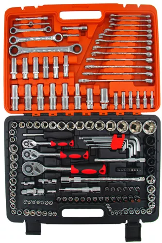 Trusa Profesionala Set 150 Piese ABY PRODUCTS Tubulare Imbus Chei fixe ...