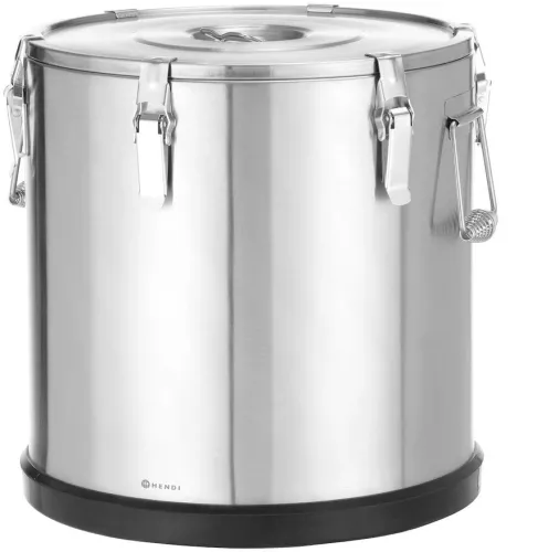 Container izolat pentru transport Hendi inox 50L ø 430x H 440mm 707524 ...
