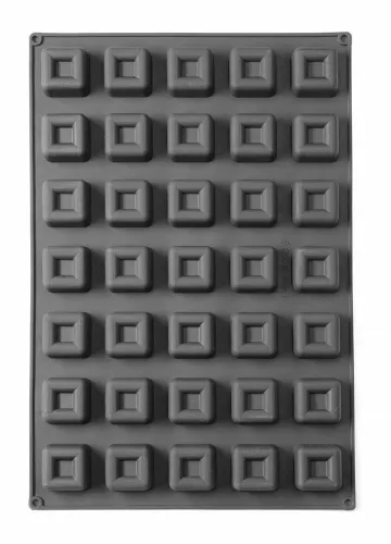 Matrita silicon SQUARE 570x375x H 25mm 677261 - cel.ro