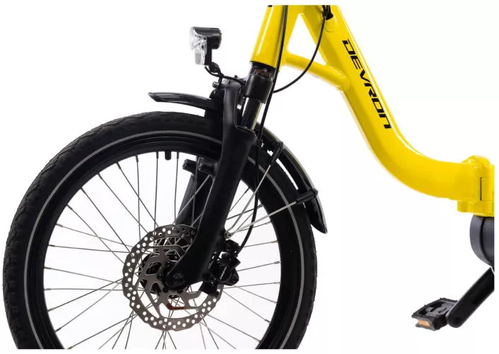 Bicicleta Electrica Pliabila Devron 20126 - 20 Inch M Galben ...