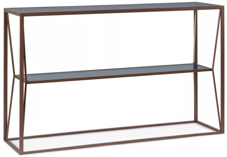 Consola otel maro coin sticla Hydra 120x32x75 cm 0747358 - cel.ro