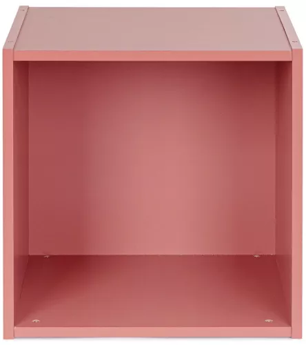 Raft lemn mdf roz 35x35x35 cm 0734203 - cel.ro