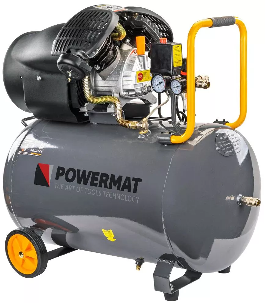 Compresor de aer PM-KO-100T-V2 100 l Powermat PM1323 PM1323