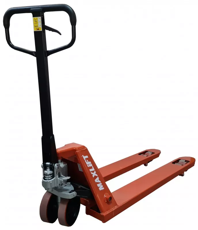 Transpalet manual MAXLIFT cu roti din Poliuretan model TM25-R PU ...