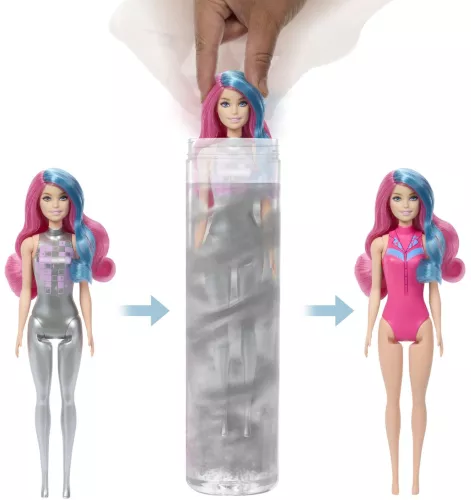 Barbie Color Reveal Papusa Barbie Vedeta Disco MTJCP01 - cel.ro