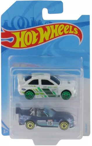 Hot Wheels Set 2 Masinute Metalice Scara 1 64 MTFVN40 - cel.ro