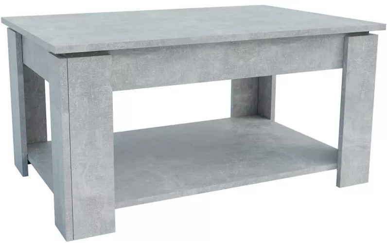 Masuta de cafea Sani Loft Beton 90 x 60 x 45 cm jjwe_252987302 - cel.ro