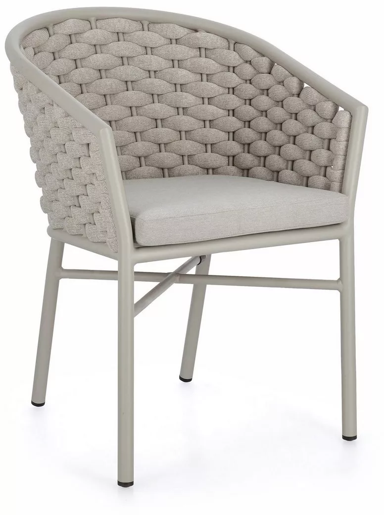 Set 4 scaune bej Margalida 57x61x80 cm 0666074 - cel.ro