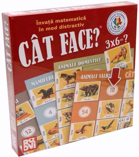 CAT FACE - JOC MATEMATIC DTO71972 - cel.ro