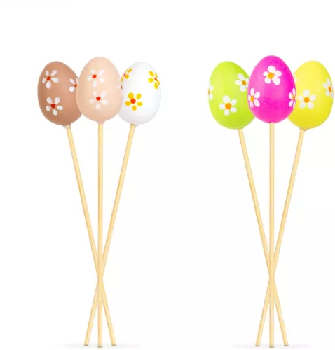 Decor de Paste - set de oua - 6 tipuri - 4 cm 5900779867468 - cel.ro