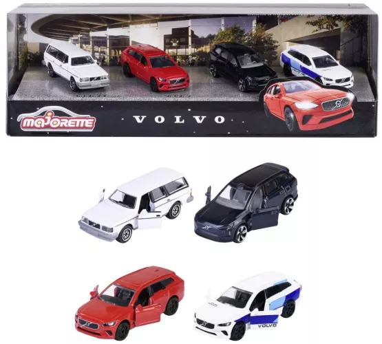 MAJORETTE PREMIUM CARS SET 4 MASINI VOLVO V90 SCARA 1 64 ...