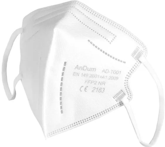 Masca FFP2 Alba pentru copii 5 straturi Conforma cu CE 2163 ambalata ...