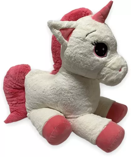 Unicorn De Plus 80cm Roz Stip172 - cel.ro