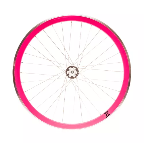 Roata Fata Single Speed/Fixie SXT 700-32H 40 mm Roz SXT11 - cel.ro