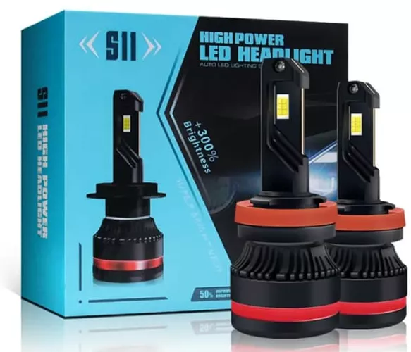 Set 2 LED-uri Auto H8 / H11 AutoREY® Premium 55w/bec 20000 Lumeni 6500K AUTO - cel.ro