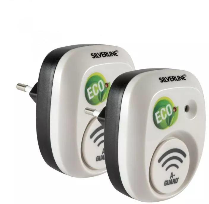 Alarma electrica anti rozatoare ultrasunete raza 30 mp set 2 bucati ...