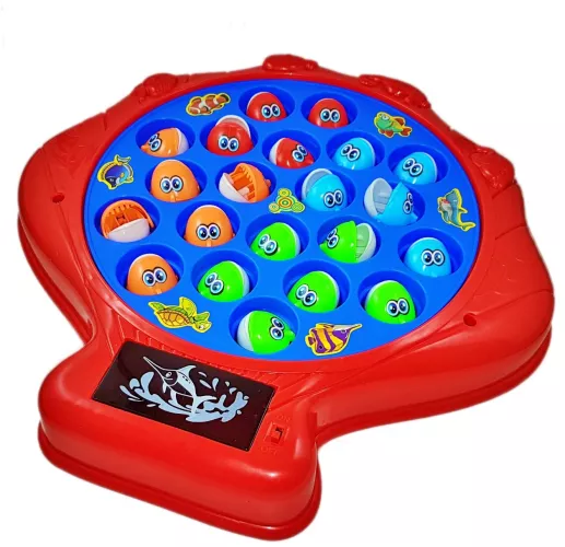 Joc la pescuit 5 undite si pestisori tabla rotativa 29 cm ABC Store ...