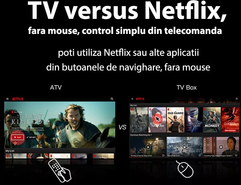 Mini pc im box android tv mira cast 4k ultra hd quad-core 2.0 ghz ...