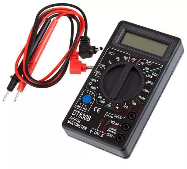 Multimetru digital profesional lcd 9v 19 scale masura negru mb-96353 ...