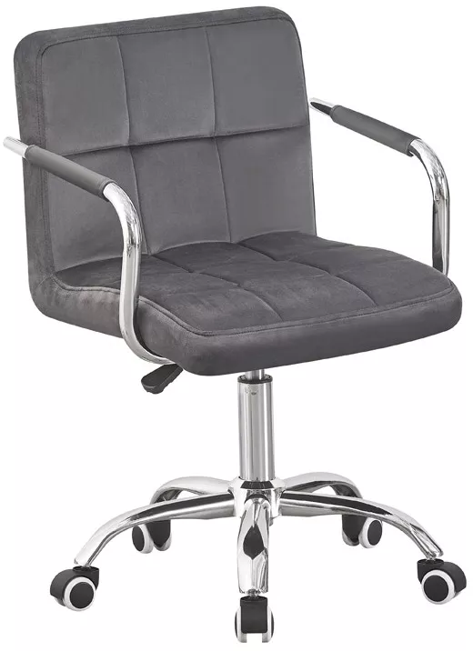 Scaun de birou conferinte inaltime 78-90 cm baza si manere cromate roti ...