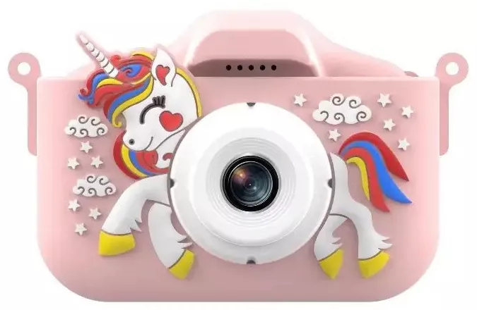 Aparat foto digital pentru copii 12MP HD Culoare - roz X200-RO - cel.ro