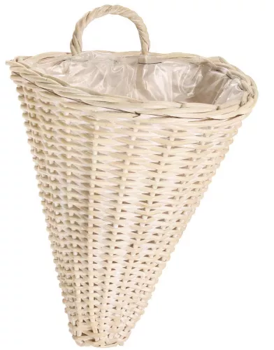 Cos ratan natur Randy 30x26x38/43 cm 0380960 - cel.ro