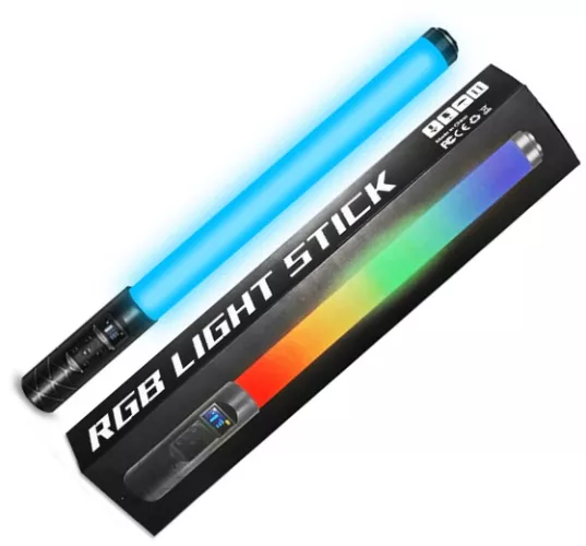 Lampa LED RGB Klausstech tip bagheta pentru studio foto video 20W 1rwo ...