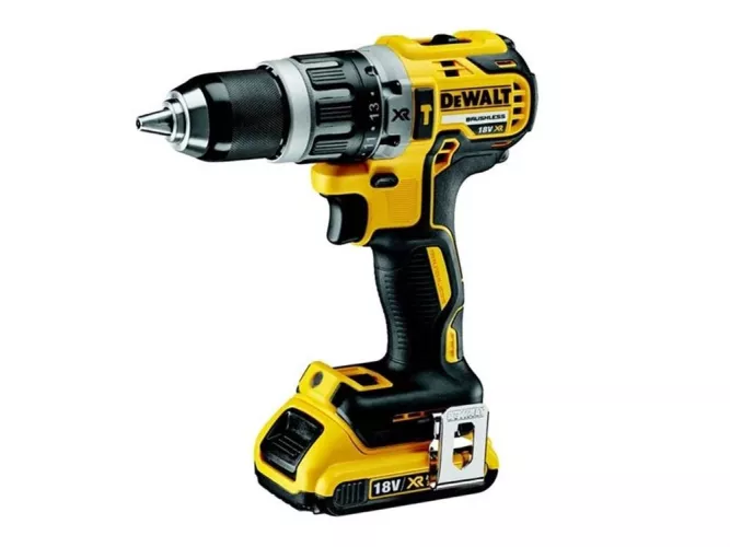 Masina de gaurit si insurubat cu percutie Dewalt DCD796D2 cu acumulator - cel.ro