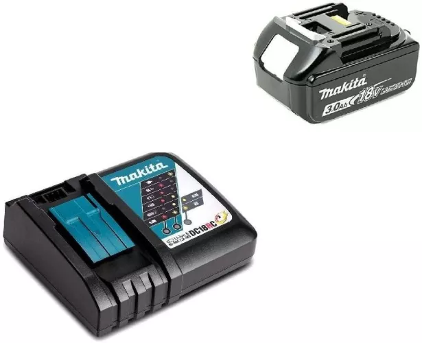 Set acumulator Li-Ion LXT 18V 1x3.0Ah BL1830B incarcator DC18RC Makita 191a24-4 - cel.ro