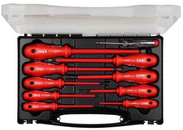 Set surubelnite Felo PROFI SL/PH 10 bucati