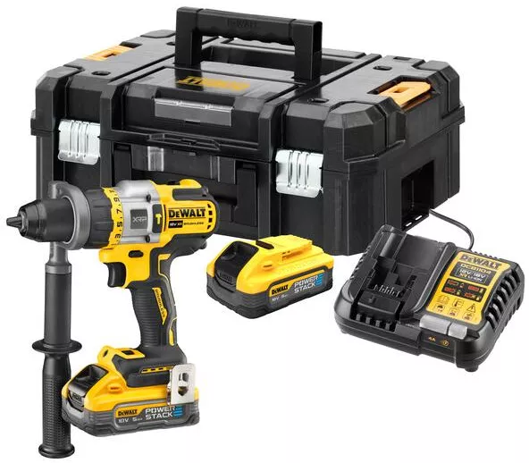 Masina de gaurit si insurubat cu percutie Dewalt DCD999H2T cu acumulator - cel.ro