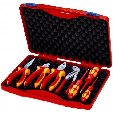 Trusa de scule Knipex RED VDE 7 piese qn1j_605642761 - cel.ro