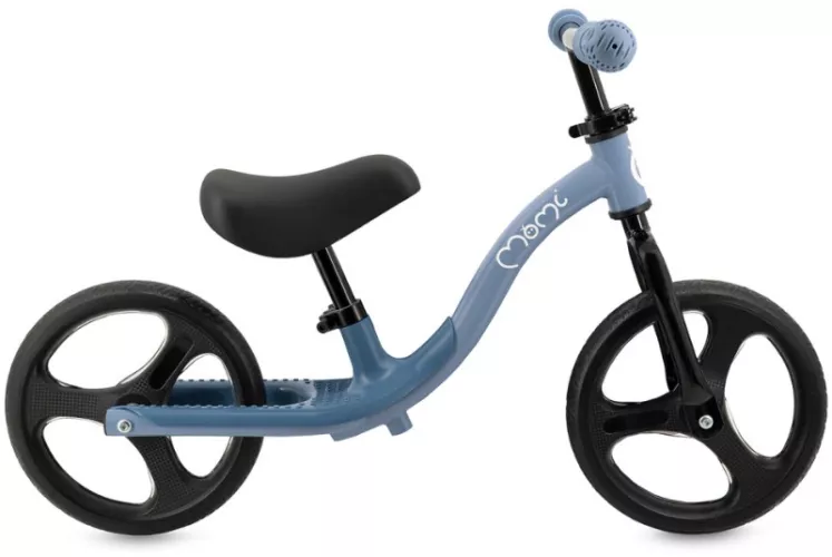 Bicicleta fara pedale cu roti led momi isoka - blue KIDSROBI00075 - cel.ro
