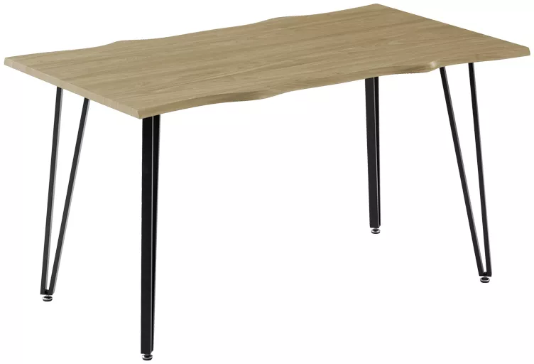 Masa Bucatarie/Dining Issan Stejar Sonoma 140x80 Cm 278-000011 - cel.ro