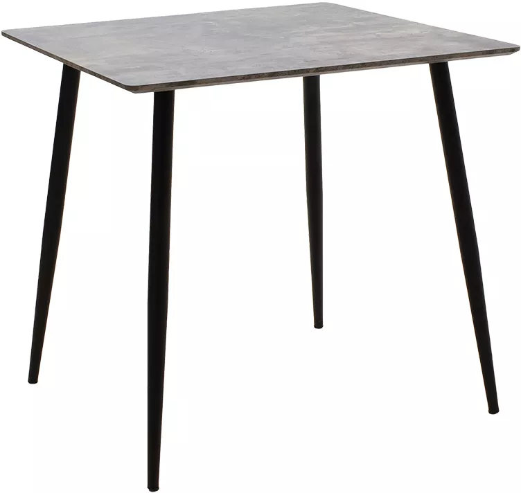 Masa Bucatarie/Dining Kammaro Gri-Negru 70x70 Cm 127-000136 - cel.ro