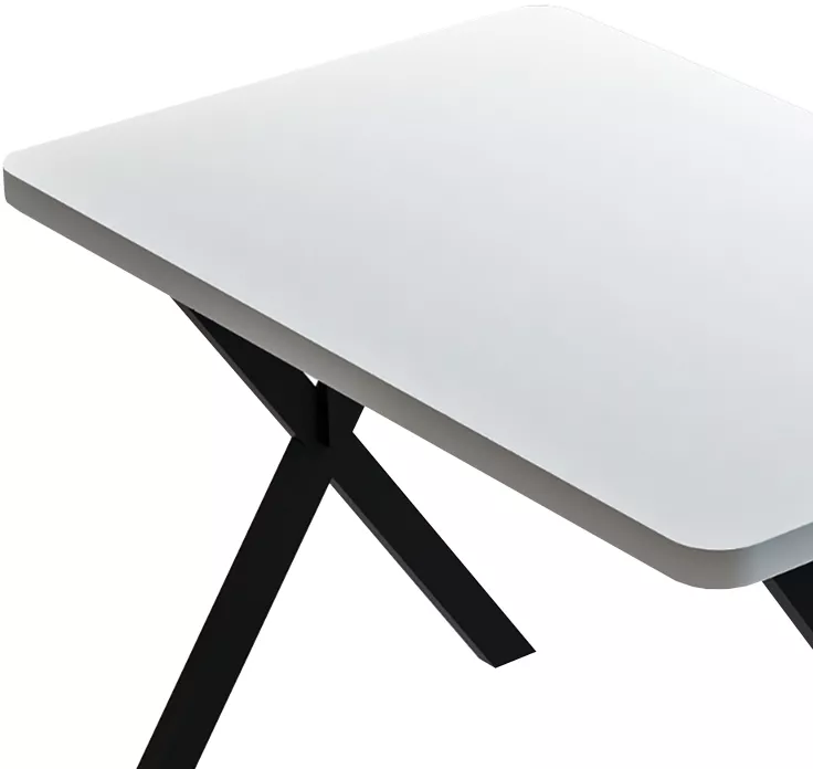 Masa Bucatarie/Dining Ziggon Alba 110x70 Cm 321-000097 - cel.ro