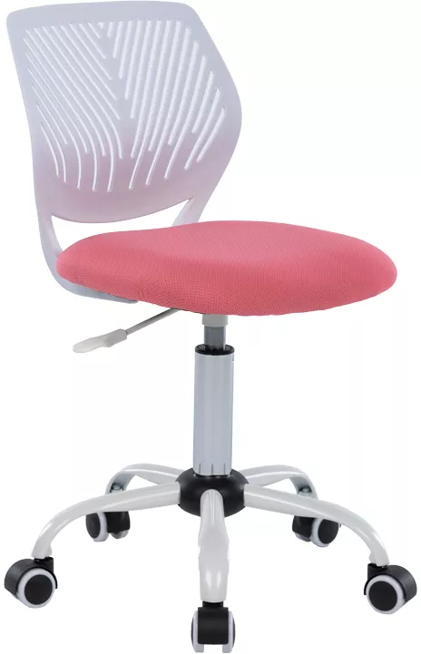 Scaun Birou Copii Mesh Barn Alb-Roz 360-000015 - cel.ro